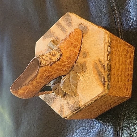 Accents | Vintage Victorian Shoe Trinket Box | Poshmark